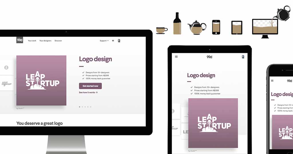 WATER Like Responsive Website Design